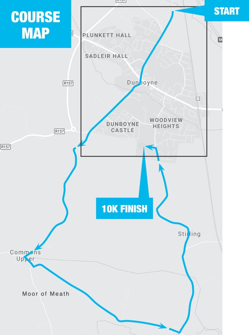 Dunboyne Races 2024 | Dunboyne 10k - Clonee 10k - Dunboyne Track 5k